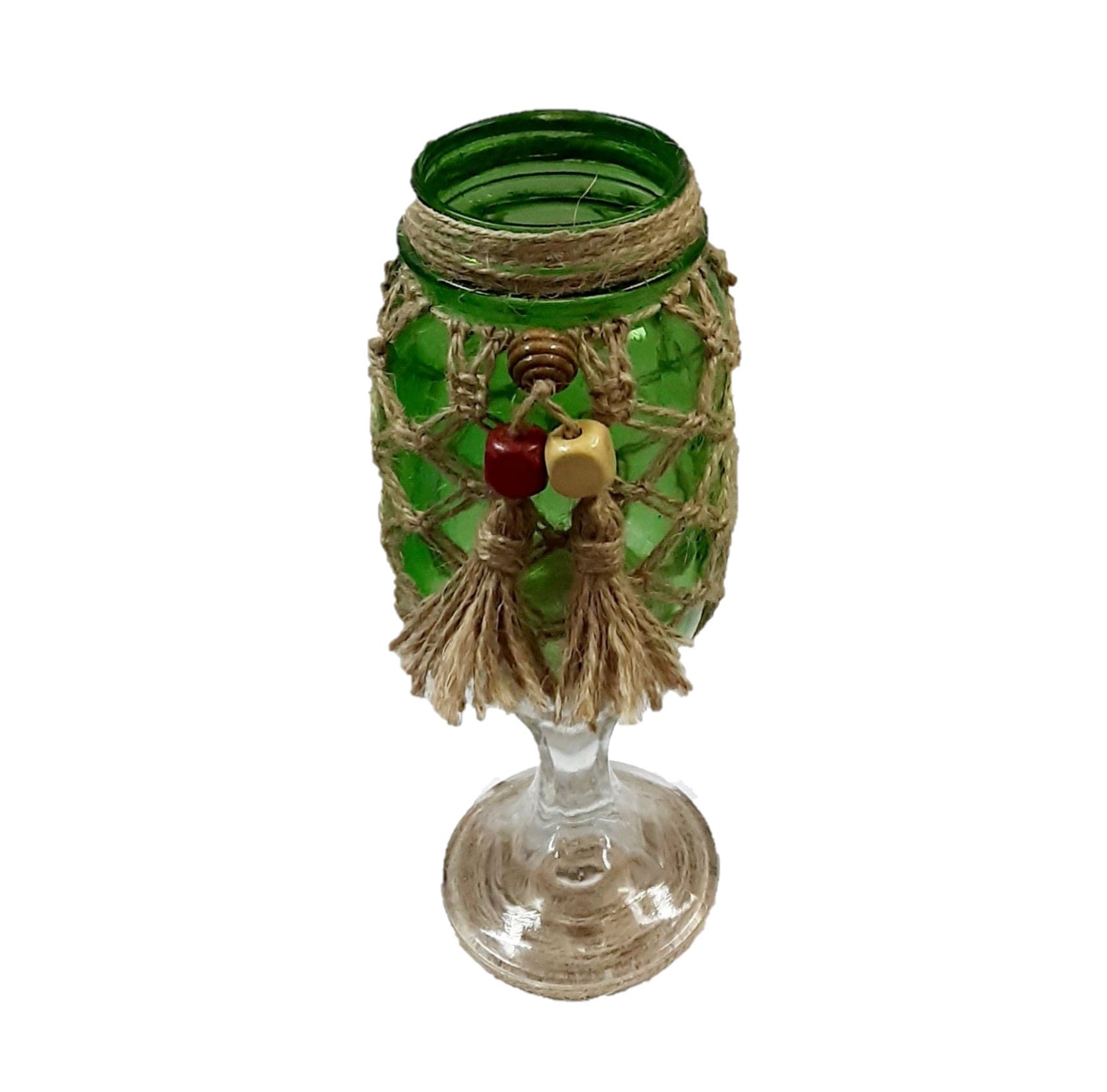 Decorative Mason Jar On Stem | Lovely Shop